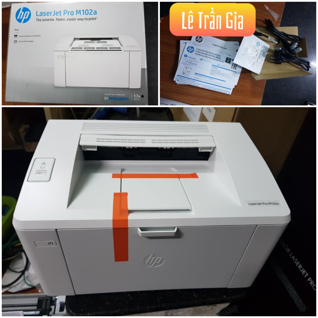 Nạp Mực Máy In Trắng Đen HP Laserjet Pro M102a Printer (G3Q34A) Giá Rẻ ...
